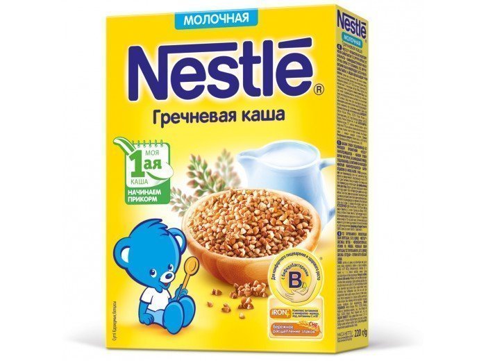 Детские каши Нестле без сахара: ассортимент, состав, способ ...