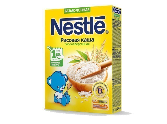Ассортимент продукции Нестле (Nestle): марки и бренды детского питания