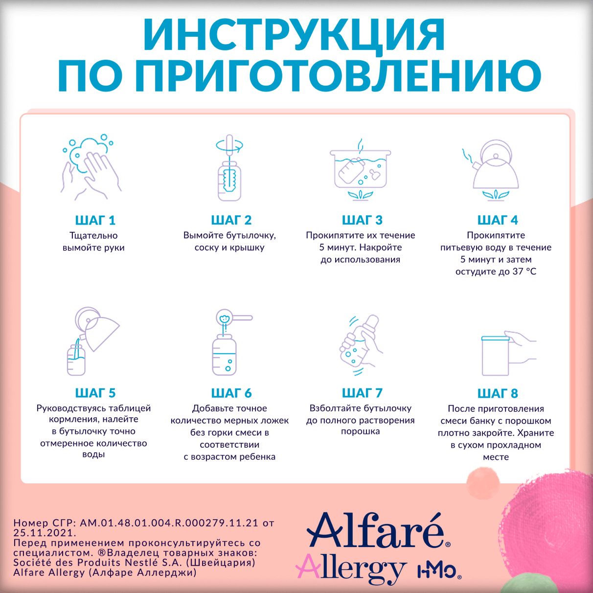 Купить детскую смесь Альфаре Аллерджи (Alfare Allergy Nestle), цены